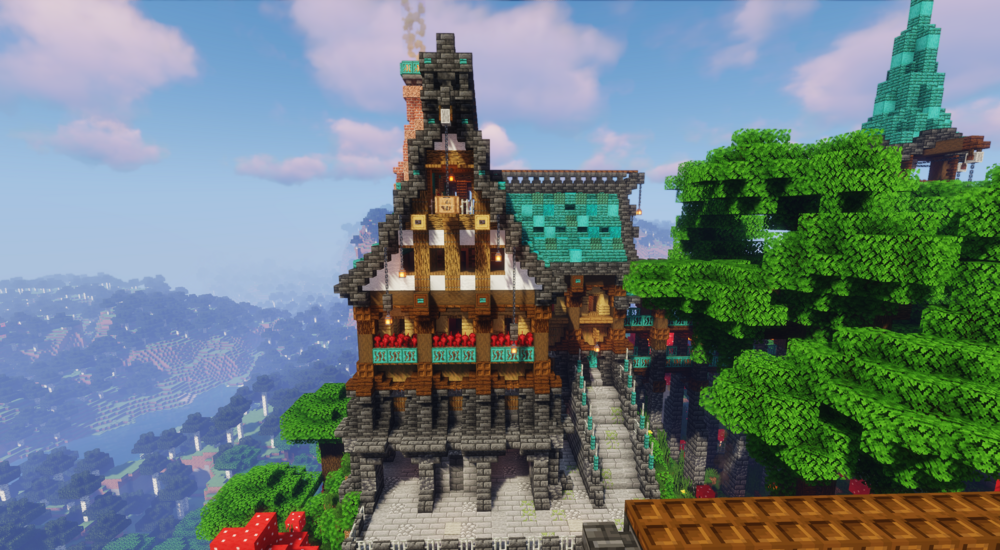 Скачать Dark Forest Sanctuary для Minecraft