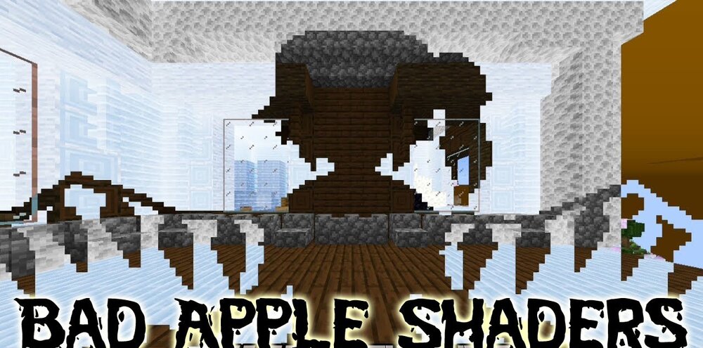 Скачать Bad Apple Shaders для Minecraft 1.21.11